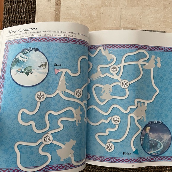 Disney | Toys | Disney Frozen Sticker Book Treasury | Poshmark